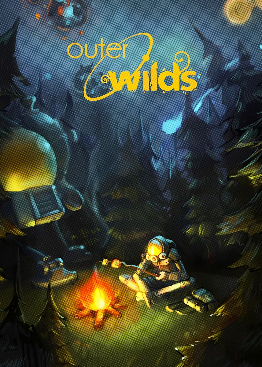 'Outer Wilds Game Art' Poster, picture, metal print, paint by dinodoni ...