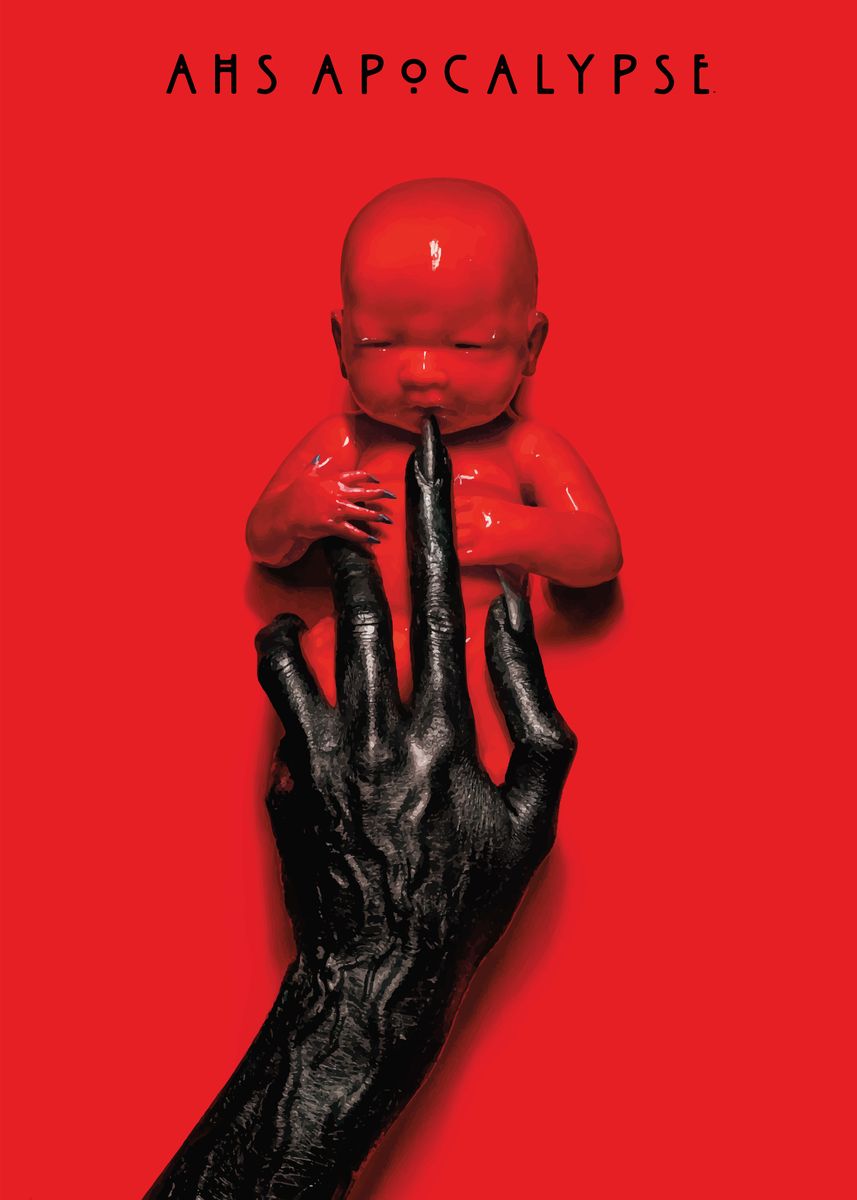 'AHS Apocalypse Poster' Poster, picture, metal print, paint by rina_art ...