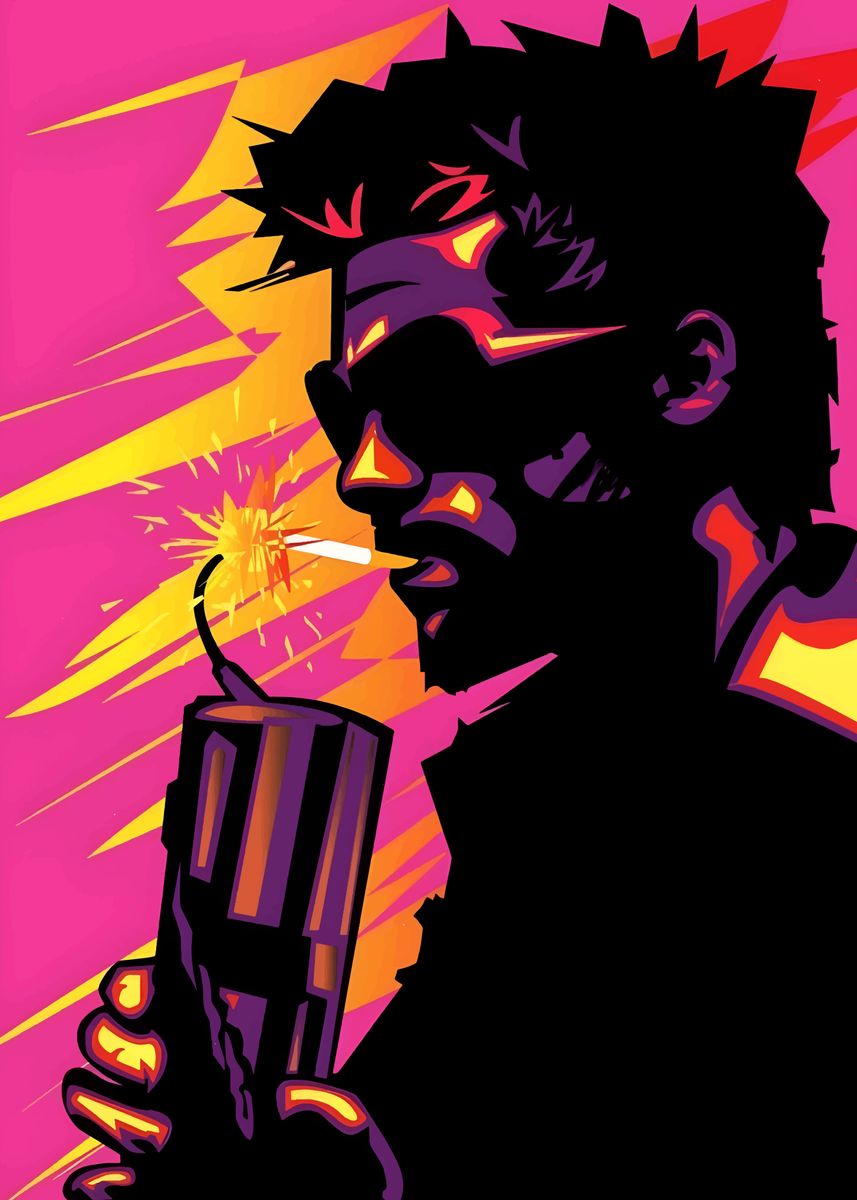 'Tyler Durden Fight Club' Poster, picture, metal print, paint by Ginga ...