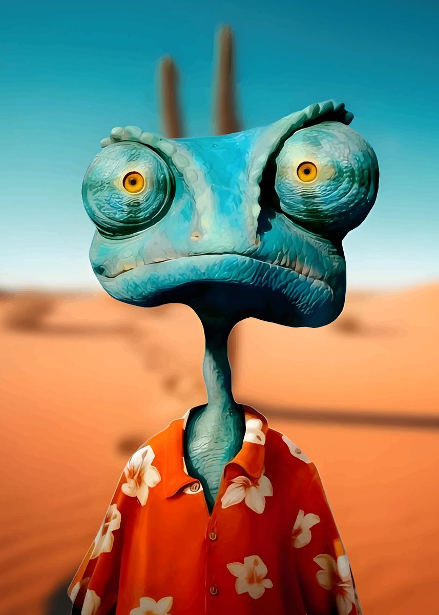 'Jonny Deep Rango' Poster, picture, metal print, paint by Para Go ...