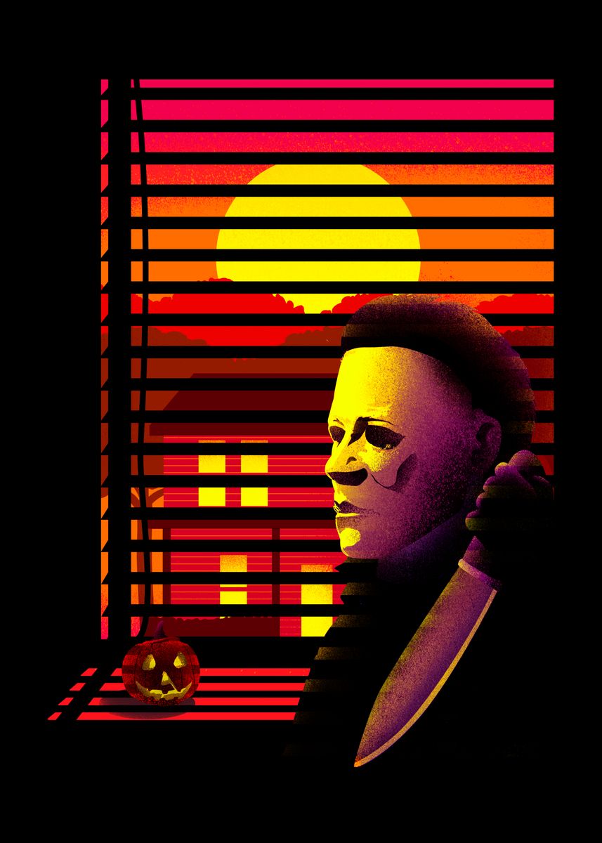 'Nostalgia Shape Killer' Poster, picture, metal print, paint by Donnie ...