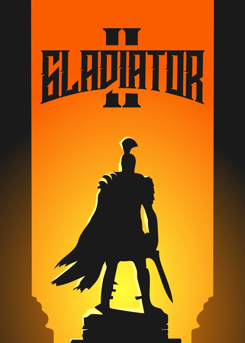 'Gladiator II Poster' Poster, picture, metal print, paint by Eloise ...