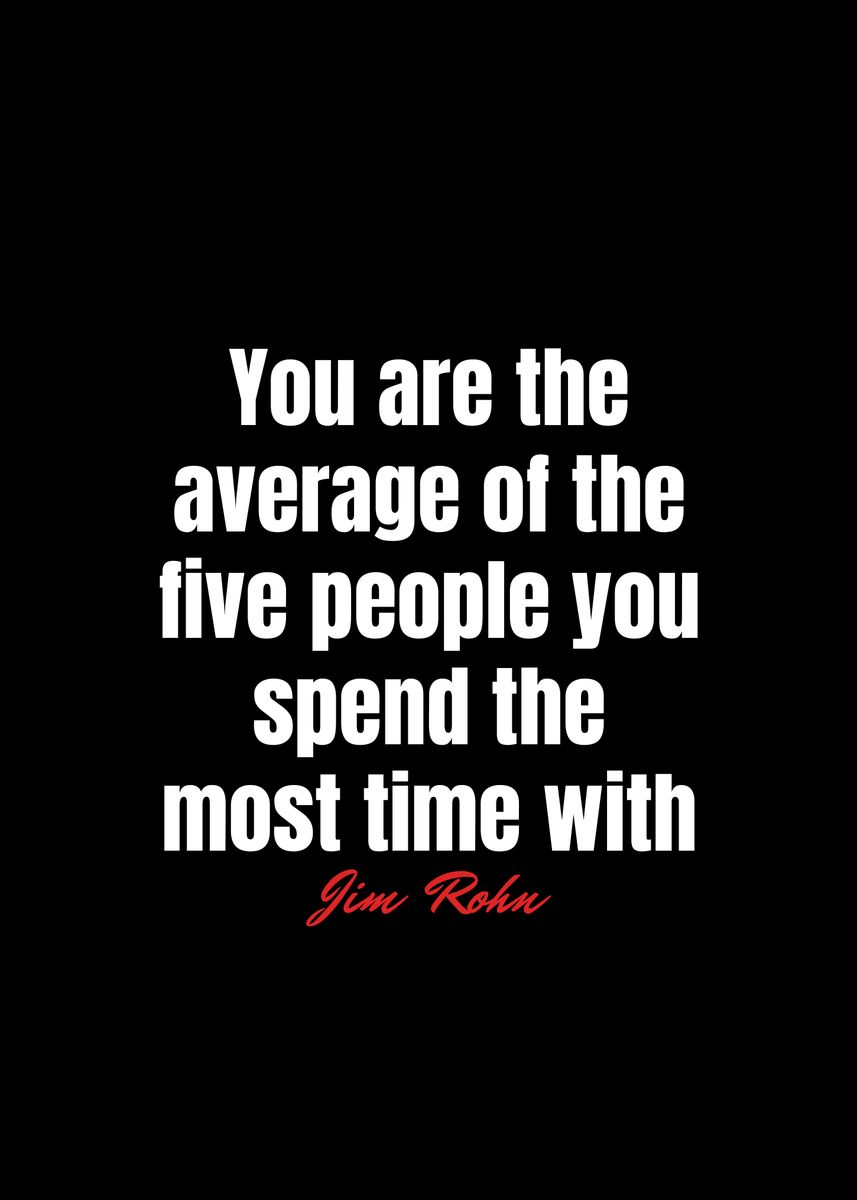 'Jim Rohn Quote' Poster, picture, metal print, paint by Best Quotes ...