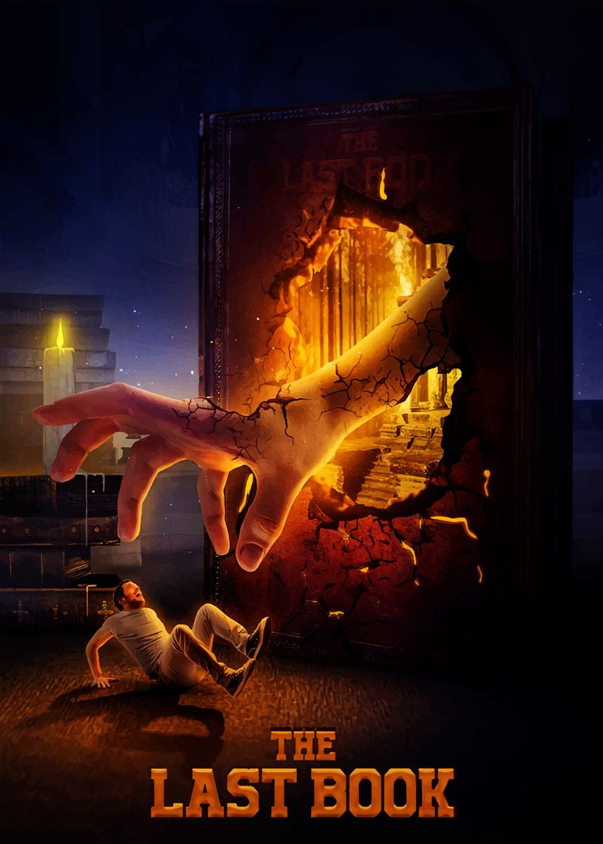 'The Last Book Cover Art' Poster, picture, metal print, paint by kakak ...