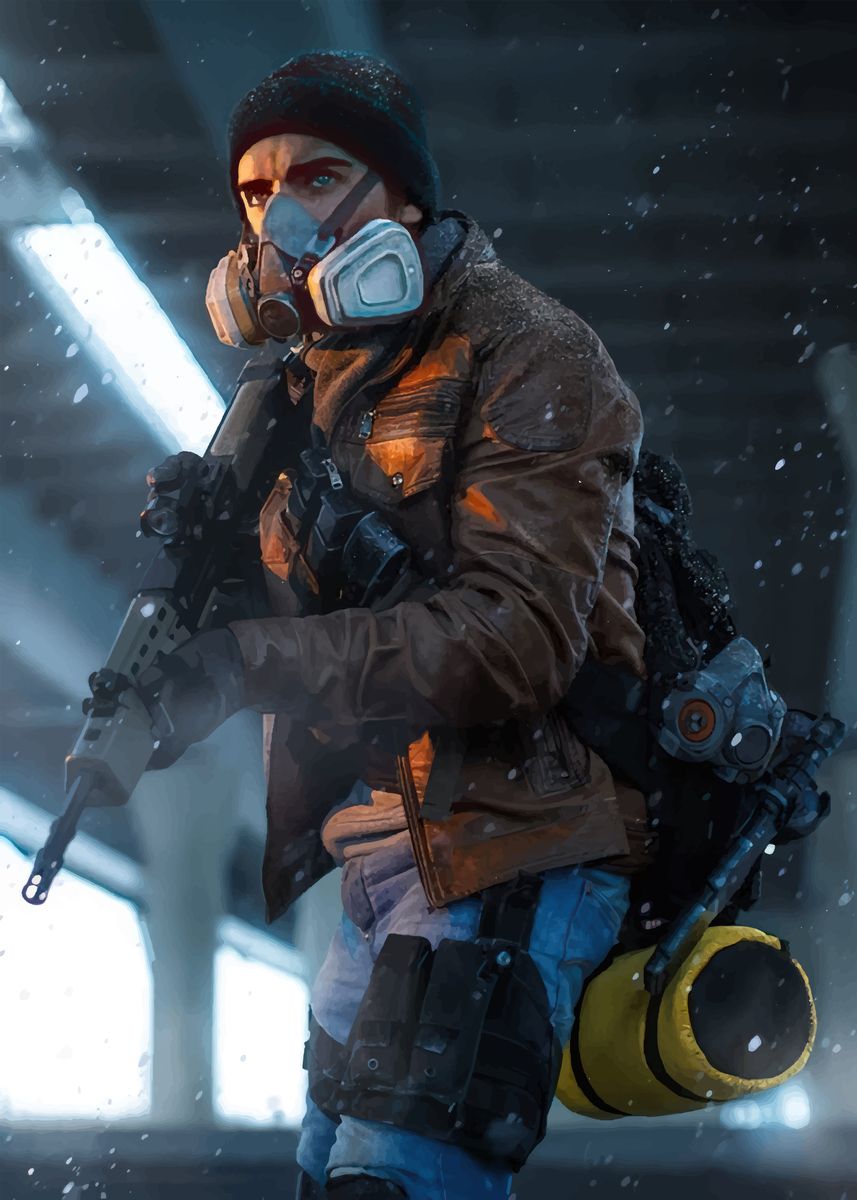 'Post-Apocalyptic Soldier' Poster, picture, metal print, paint by aca ...