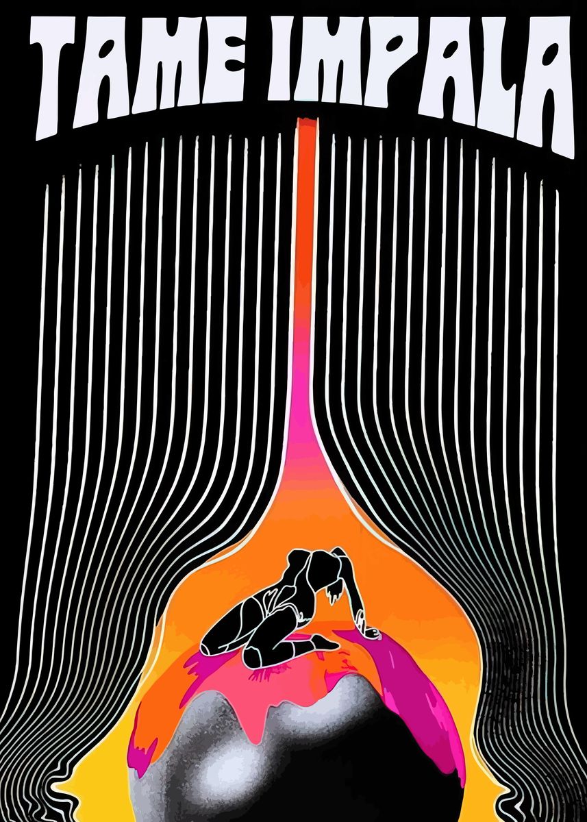 'Tame Impala Album Cover' Poster, picture, metal print, paint by Rans ...