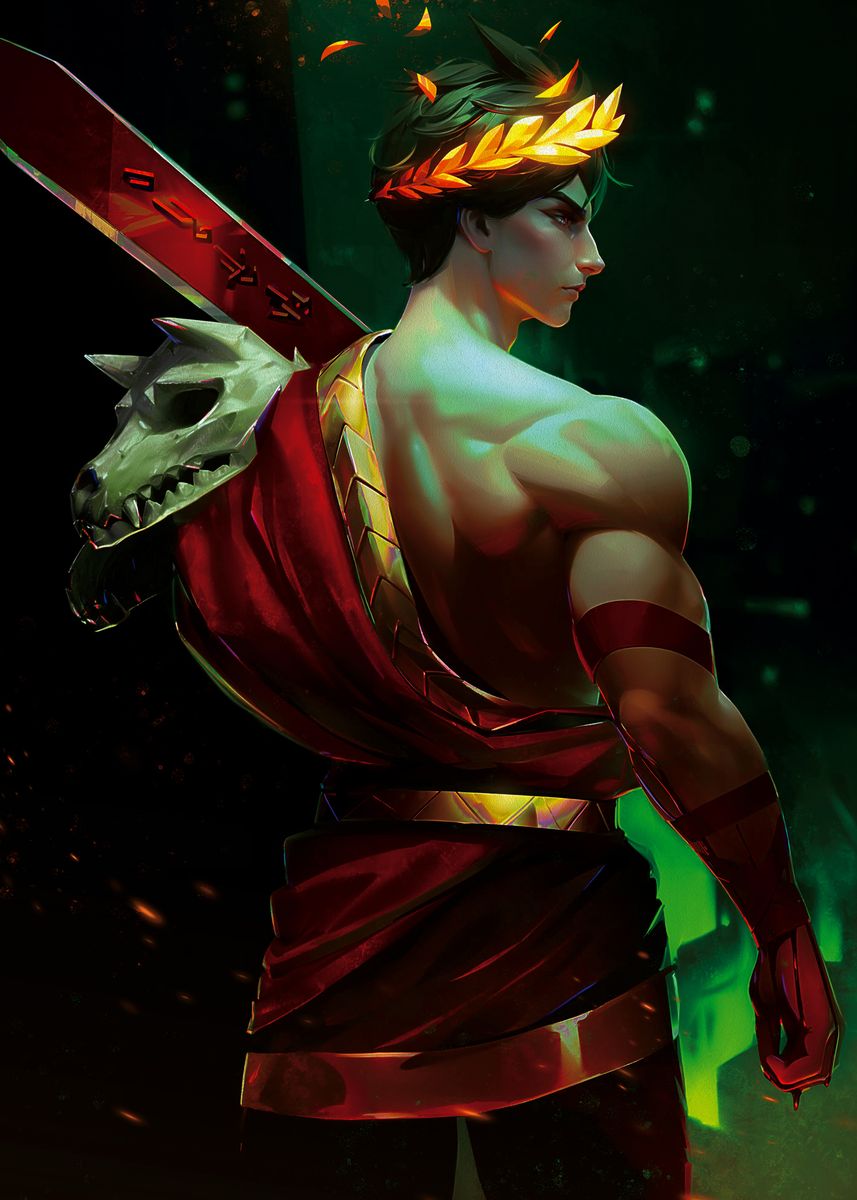 'Hades' Poster, picture, metal print, paint by Jonathan Lee | Displate