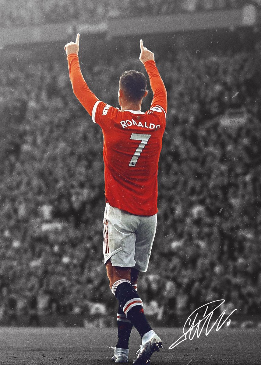 'Cristiano Ronaldo' Poster, picture, metal print, paint by Daisy Donna ...