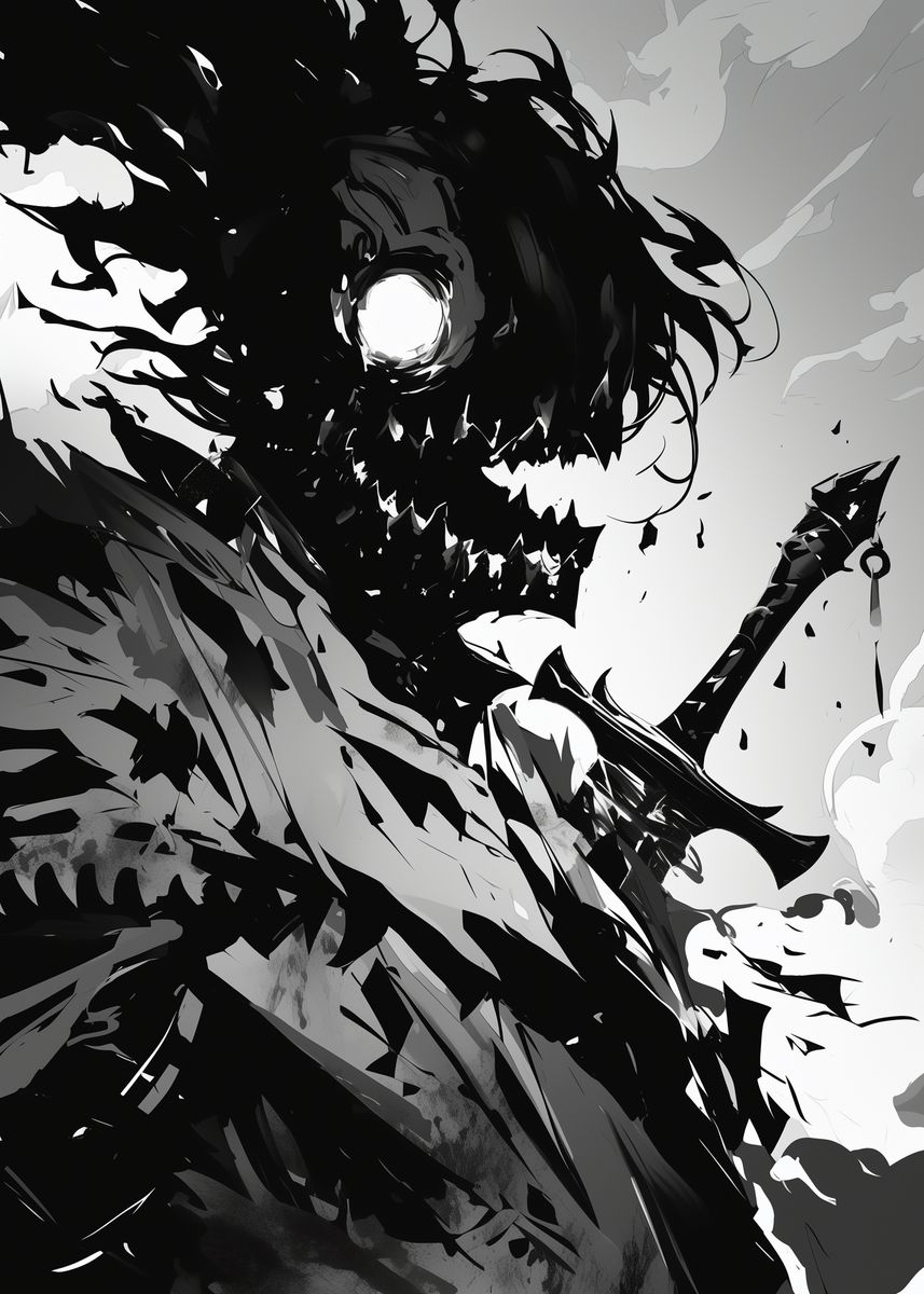 'Dark Fantasy Character' Poster, picture, metal print, paint by Sumi ...