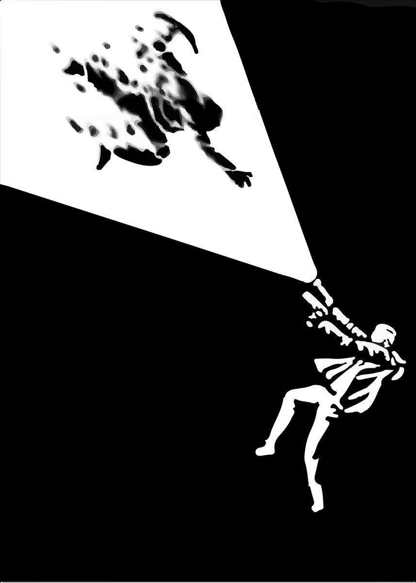 'Alan wake' Poster, picture, metal print, paint by waloopa | Displate