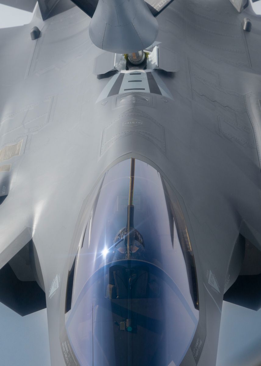 'F-35 Fighter Jet Cockpit' Poster, picture, metal print, paint by ...