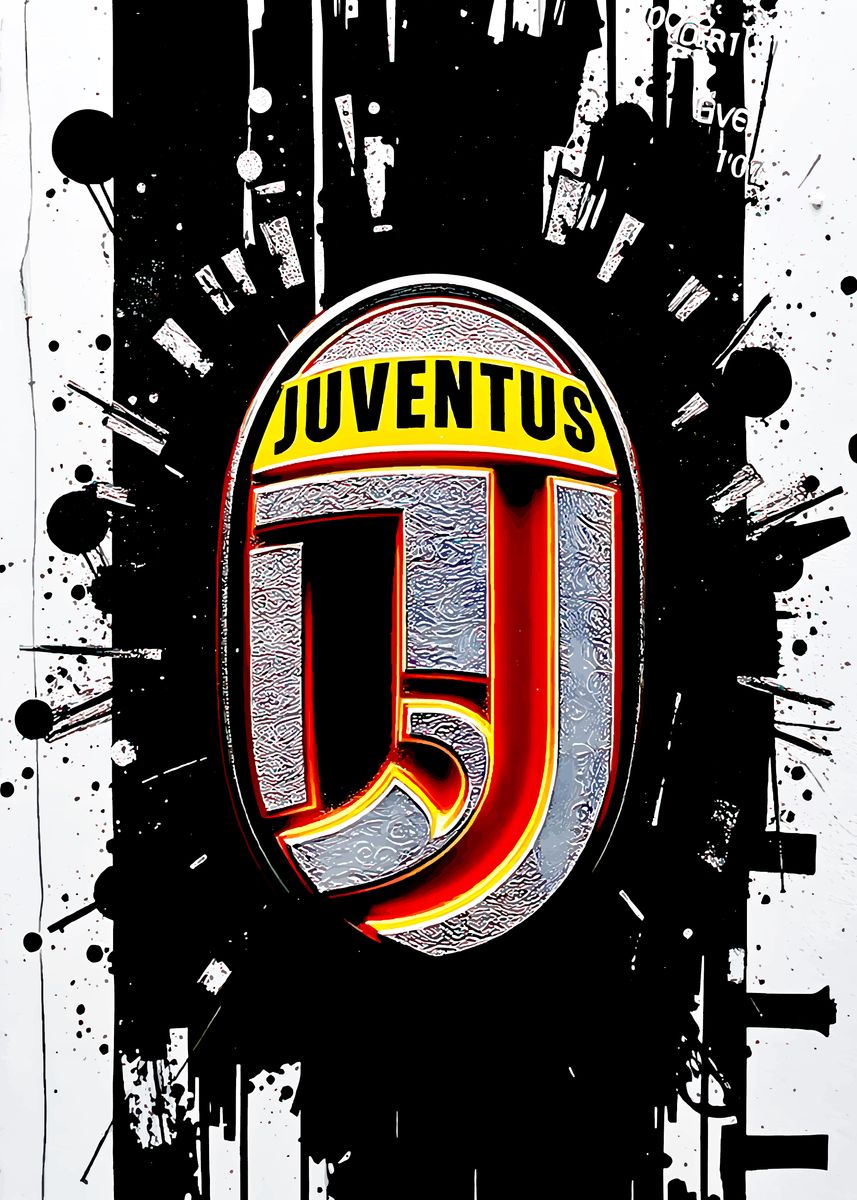 'Juventus Logo' Poster, picture, metal print, paint by | Displate