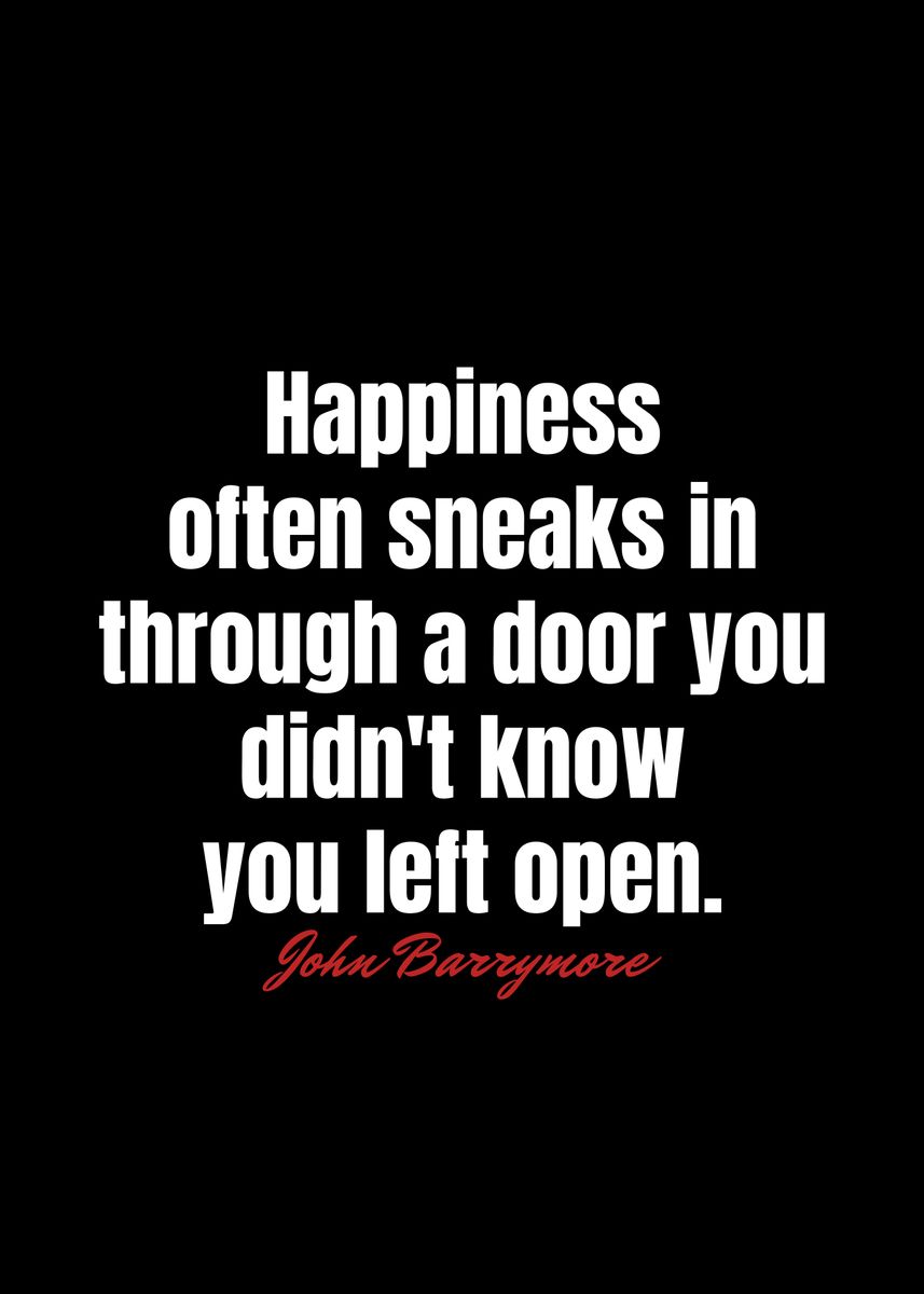 'Happiness Quote' Poster, picture, metal print, paint by Best Quotes ...