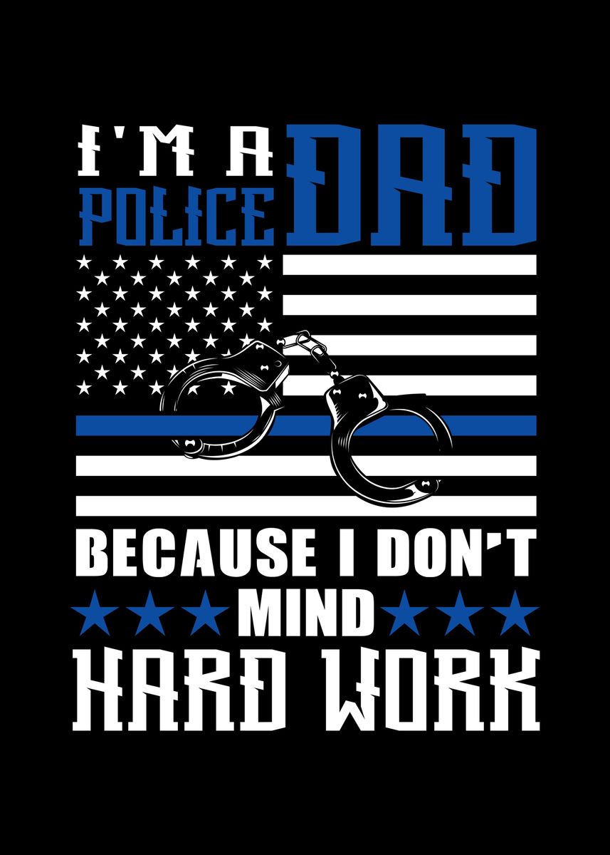 'Police Officer' Poster, picture, metal print, paint by Sebastian ...