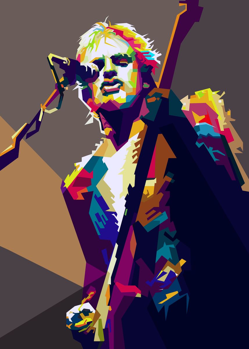 'English New Wave Pop Art ' Poster, picture, metal print, paint by ...