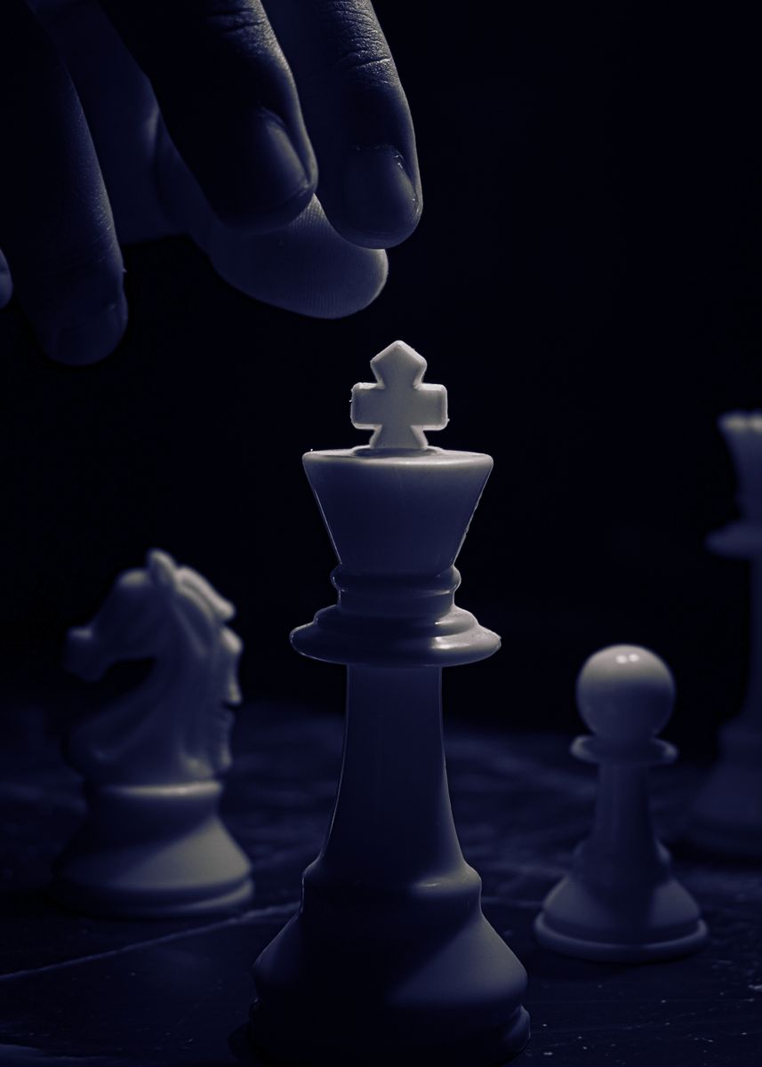 'Chess King Move' Poster, picture, metal print, paint by Logitech ...