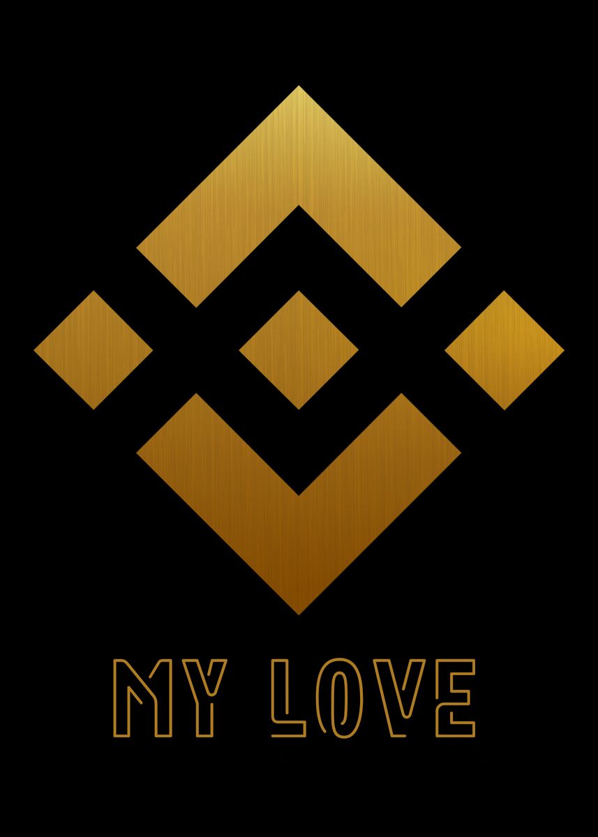'binance' Poster, picture, metal print, paint by ZYAD | Displate