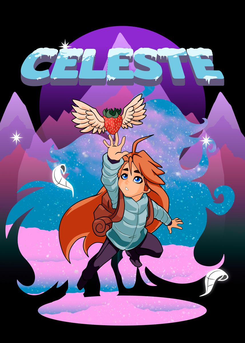 'Celeste Game Art' Poster, picture, metal print, paint by malenia ring ...