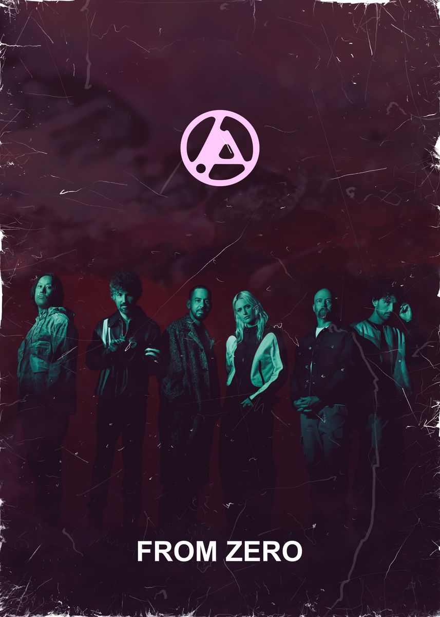 'linkin park From Zero ' Poster, picture, metal print, paint by geeks ...