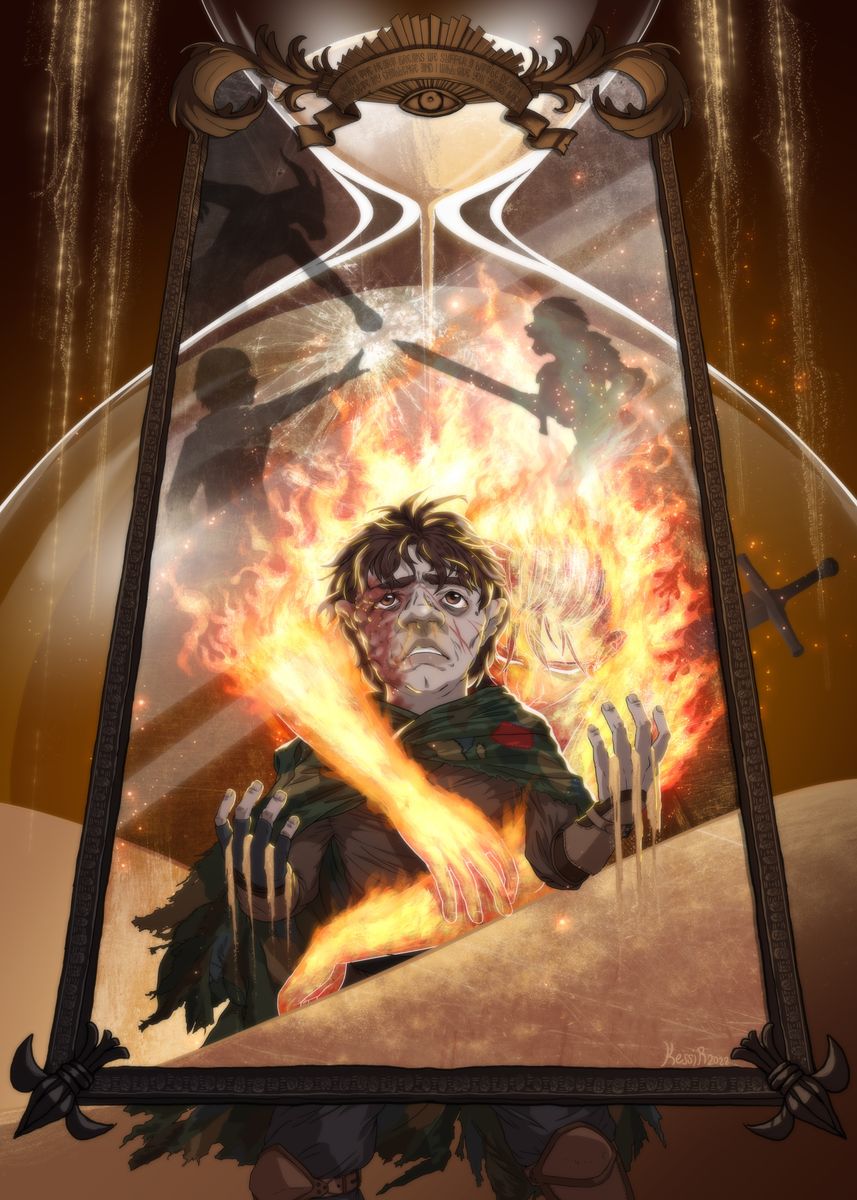 'Squash's Mirror' Poster, picture, metal print, paint by Blighthouse ...