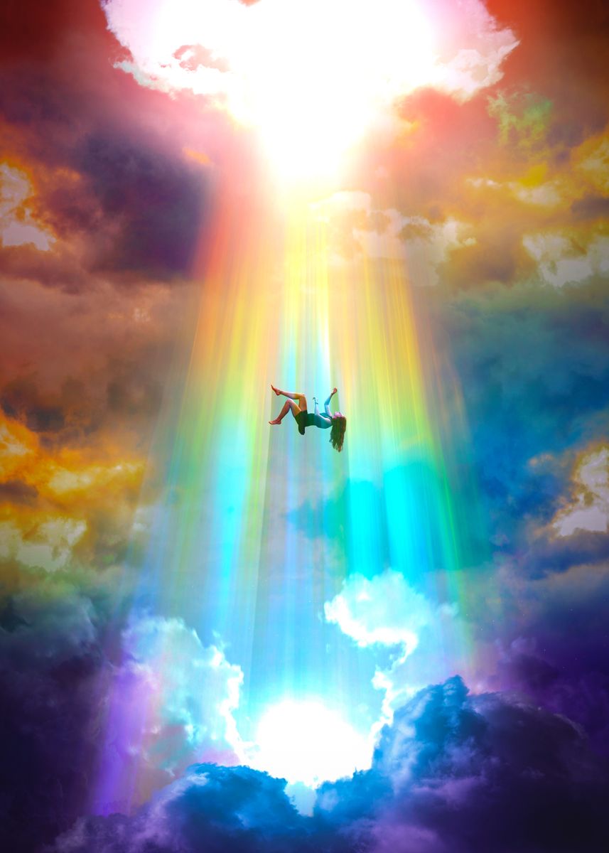 'Ascent' Poster, picture, metal print, paint by Lumi Fantasy | Displate