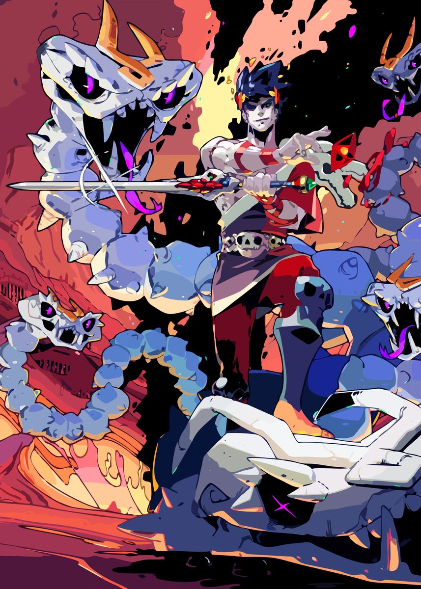 'Hades Video Game Art' Poster, picture, metal print, paint by Game ...