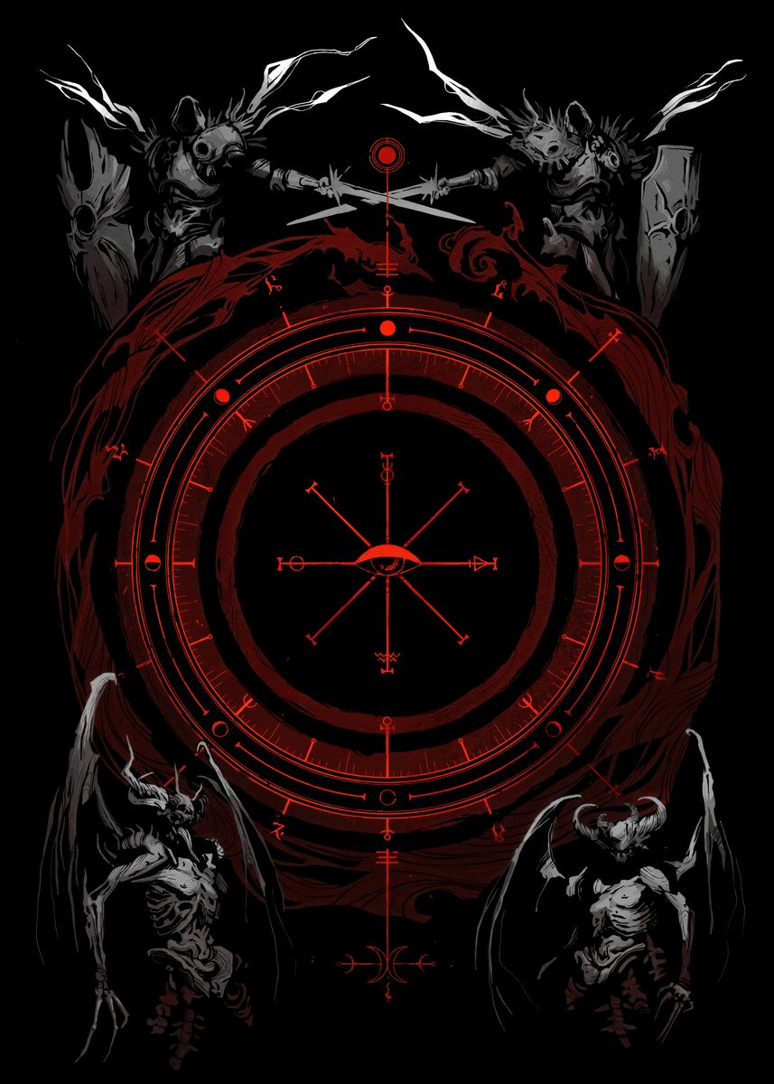 'Wheel of Fortune' Poster, picture, metal print, paint by Diablo | Displate