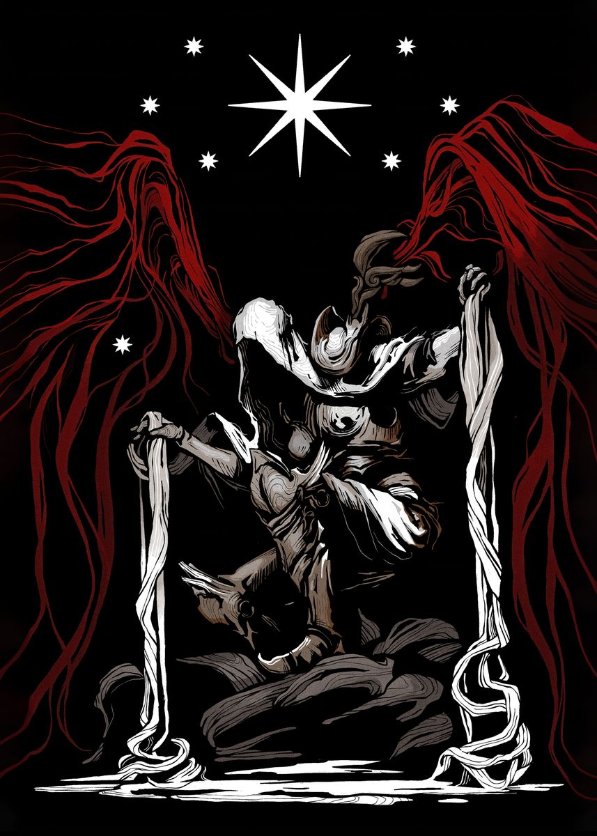 'Star' Poster, picture, metal print, paint by Diablo | Displate