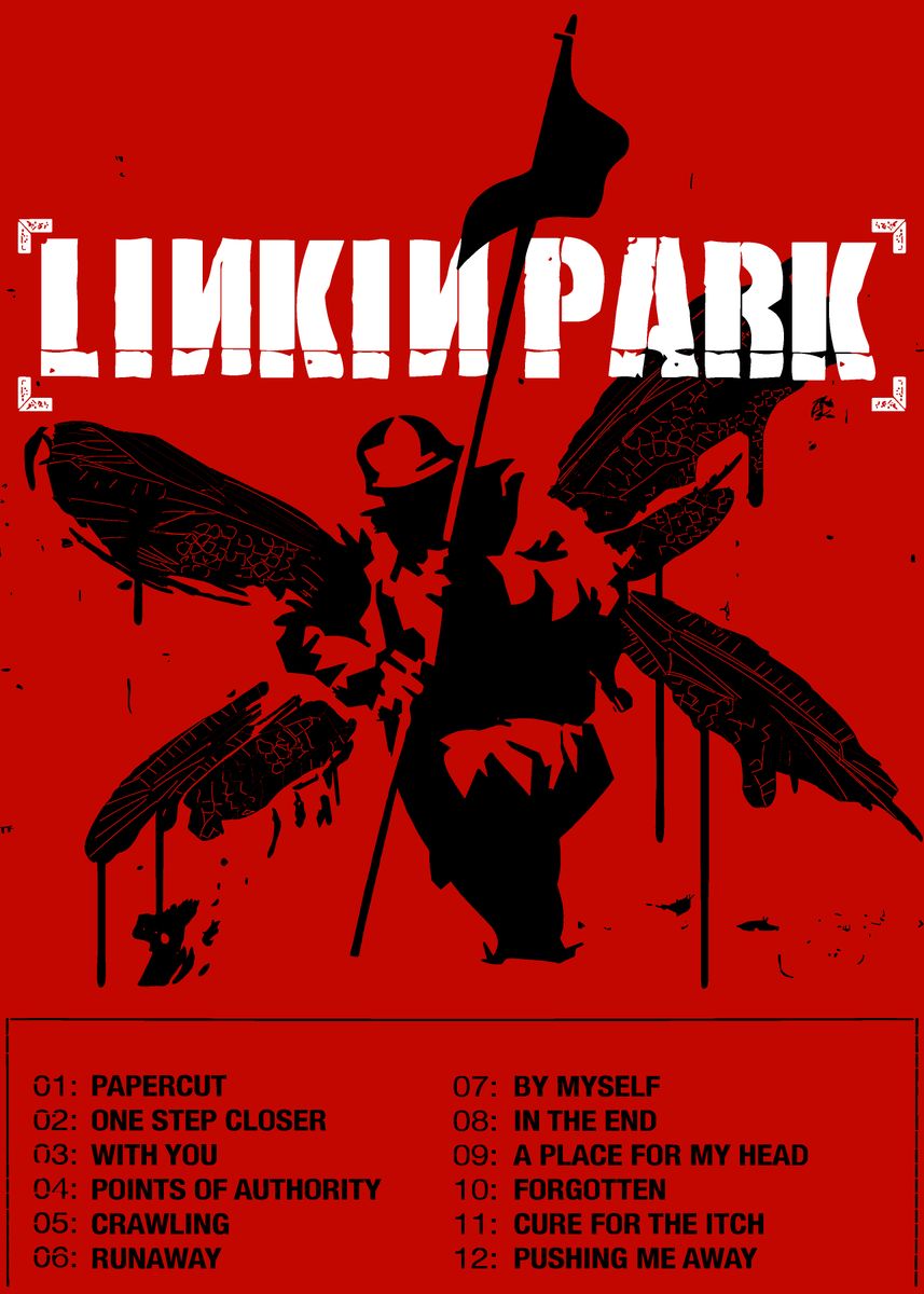 'Linkin Park Album Cover' Poster, picture, metal print, paint by ...