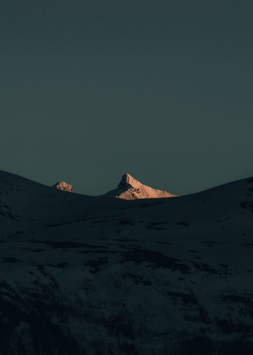 'Paramount Peak' Poster, picture, metal print, paint by Aabid | Displate