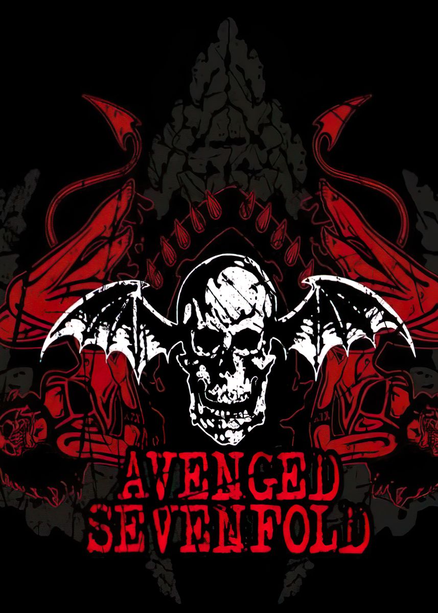 'Avenged Sevenfold' Poster, picture, metal print, paint by mustaboel ...