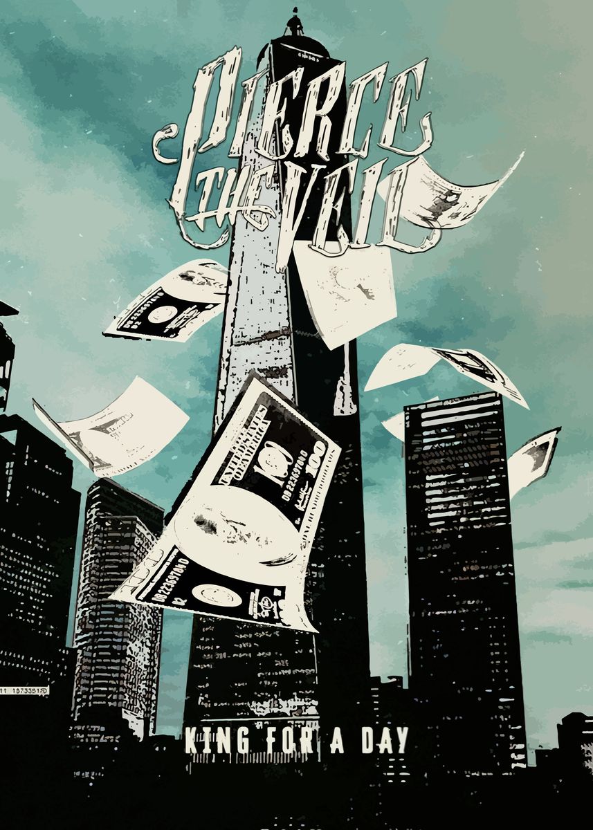 'Pierce the Veil Album Art' Poster, picture, metal print, paint by Rans ...