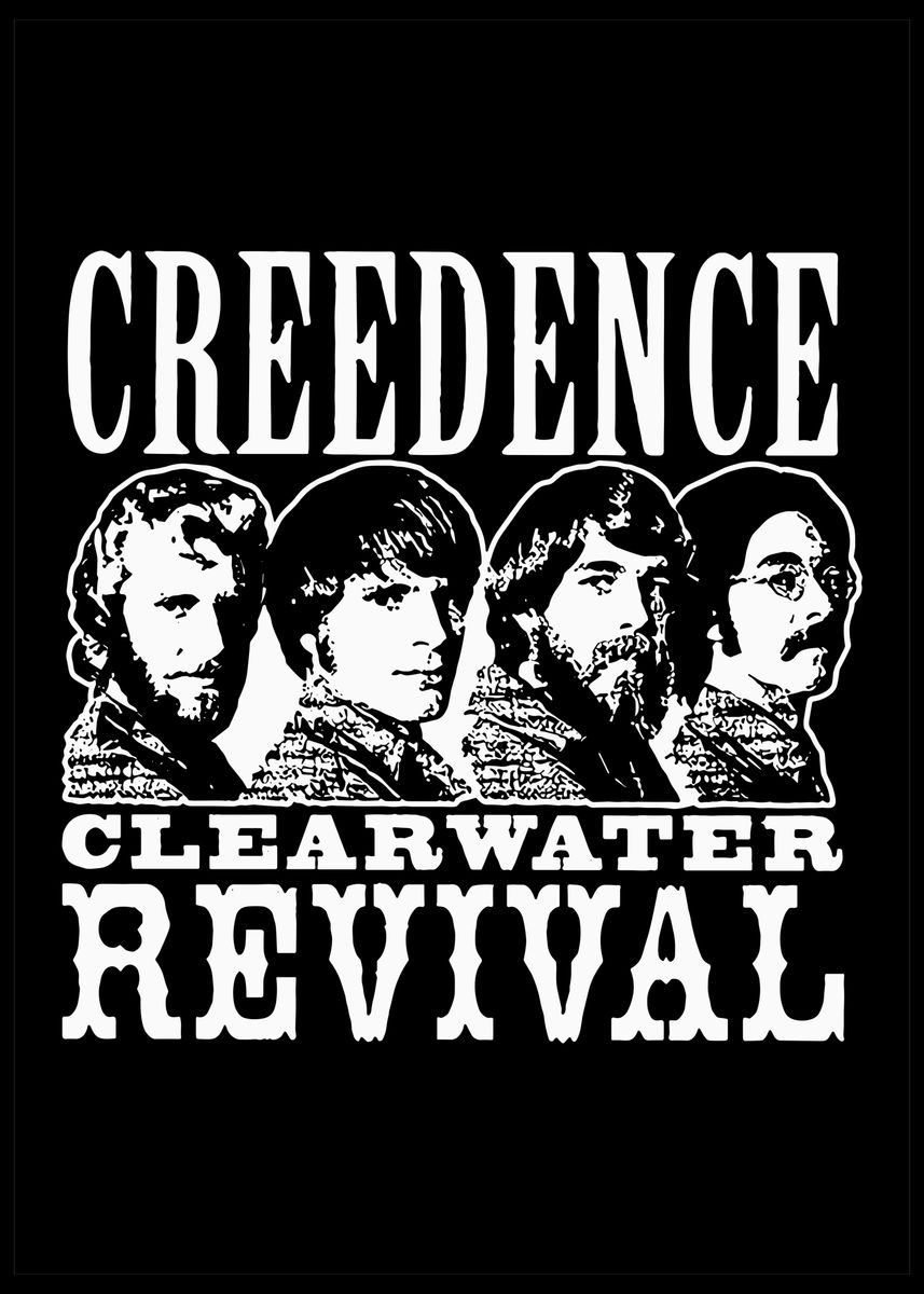 'Vintage Ccr 80s' Poster, picture, metal print, paint by Bendrat Core ...