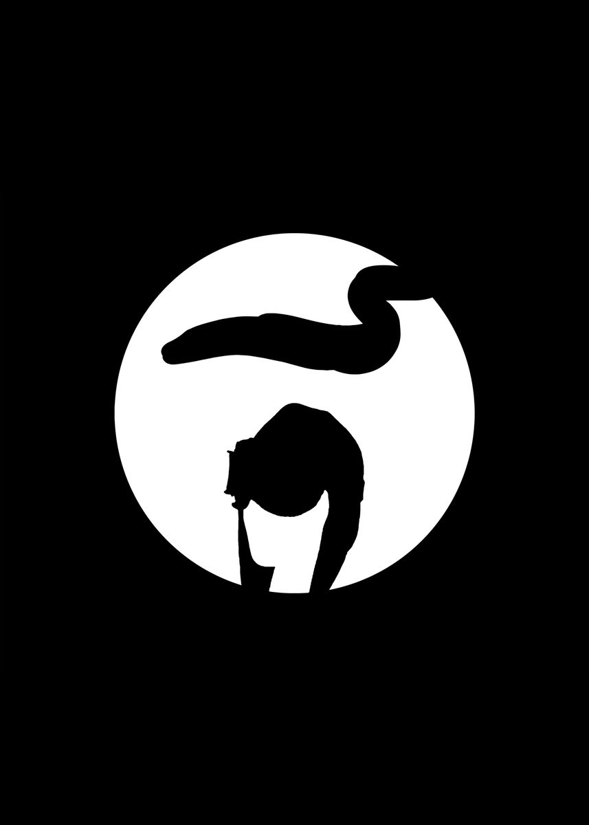 'gladde paling and brokko piloot Symbol' Poster, picture, metal print ...