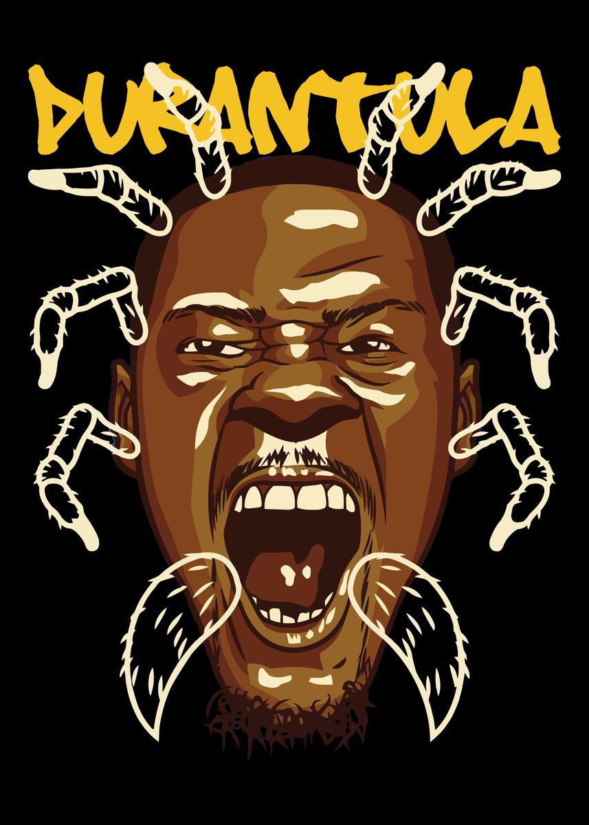 'Durantula Illustration' Poster, picture, metal print, paint by donki ...