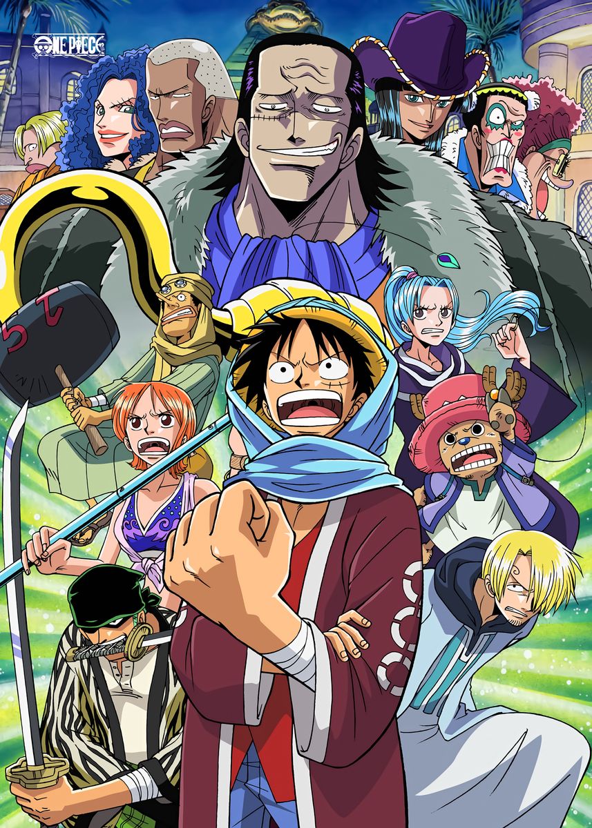'Arabasta Kingdom' Poster, picture, metal print, paint by One Piece ...
