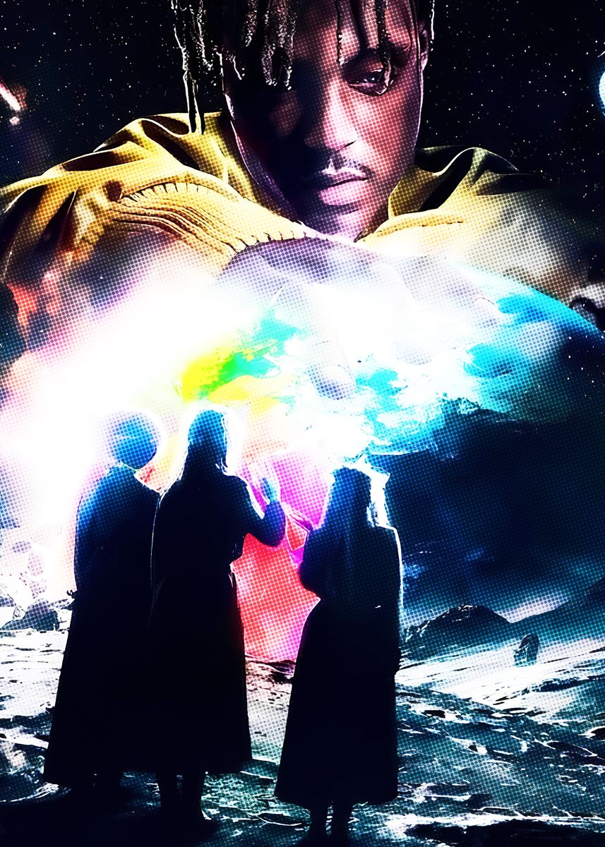 'Juice Wrld' Poster, picture, metal print, paint by Gonza Drigo | Displate