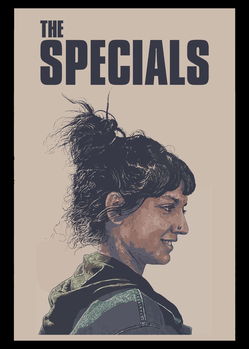 'The Specials Saffiyah Khan' Poster, picture, metal print, paint by ...