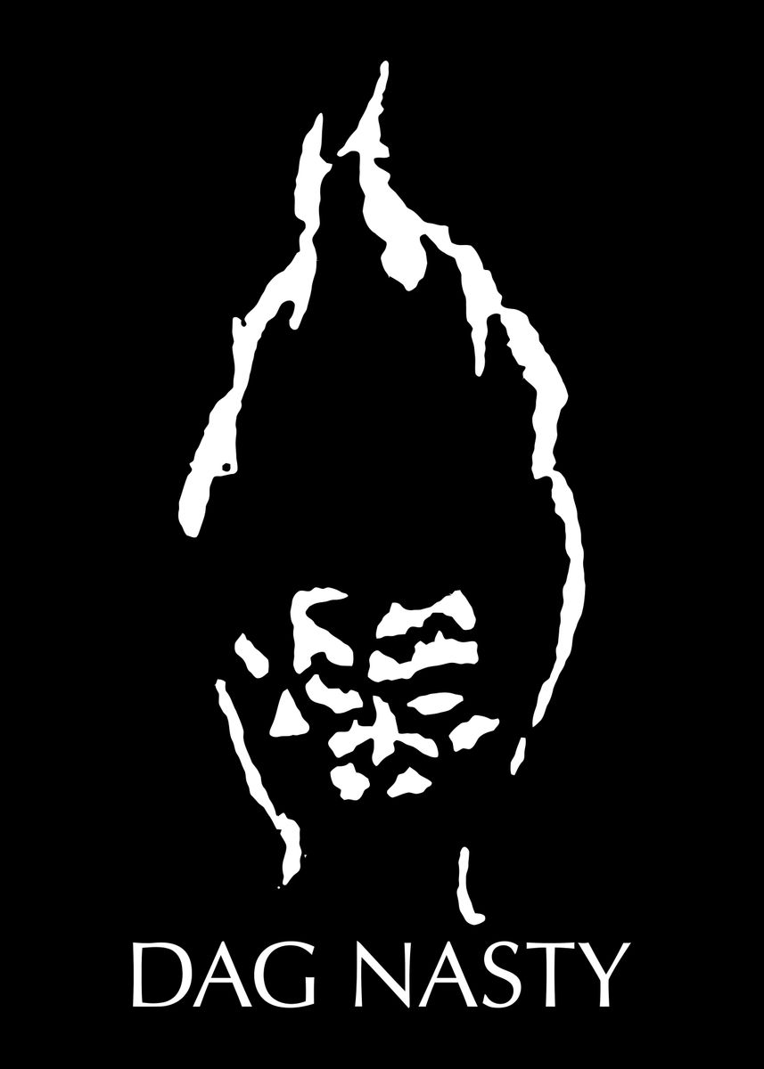 'Dag Nasty Band Logo' Poster, picture, metal print, paint by Chelsea ...