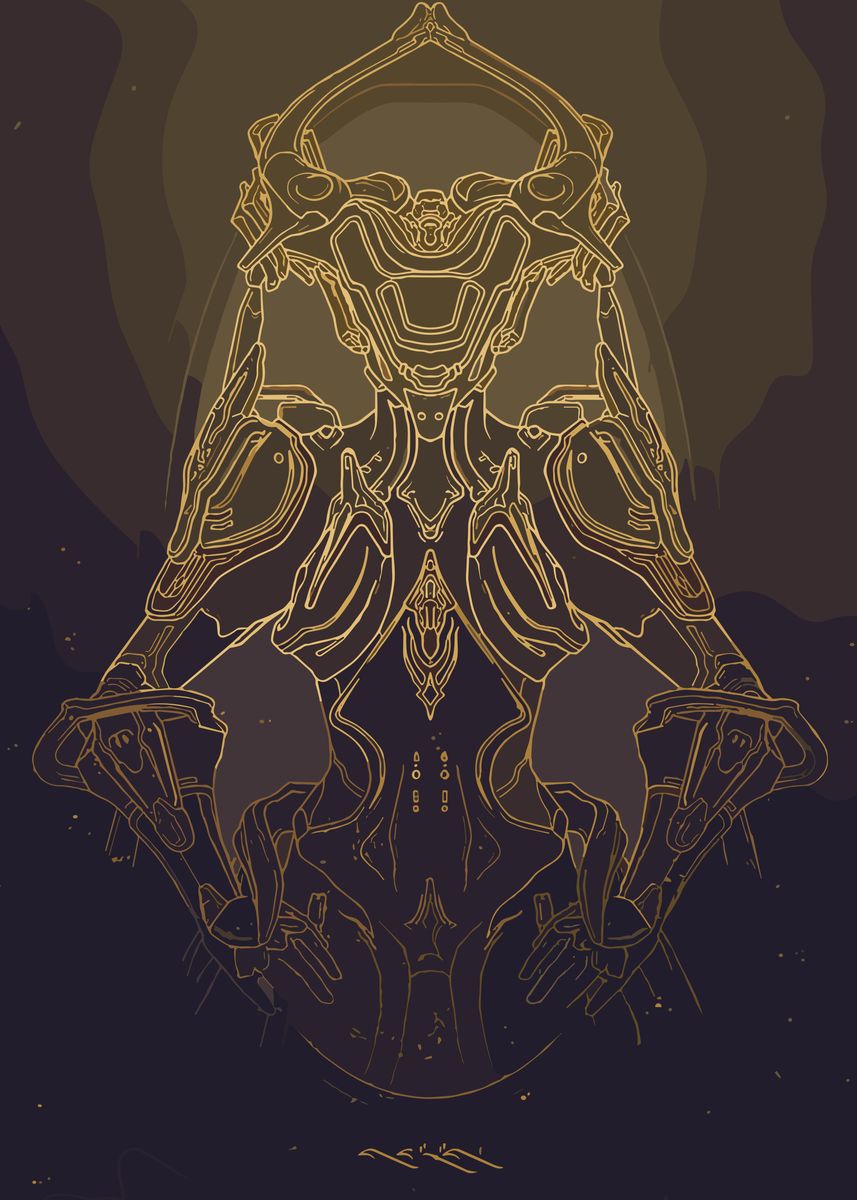'Warframe: Saryn Prime' Poster, picture, metal print, paint by Robreder ...