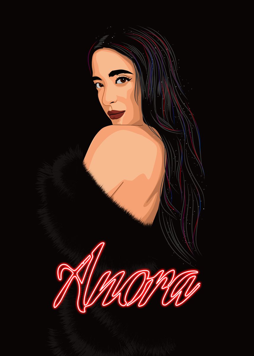 'Anora ' Poster, picture, metal print, paint by geeks holic | Displate