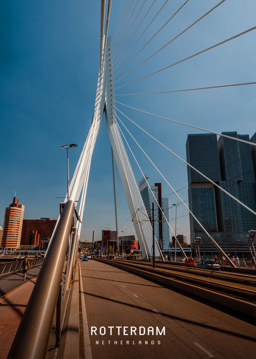 'Rotterdam ' Poster, picture, metal print, paint by Big City | Displate
