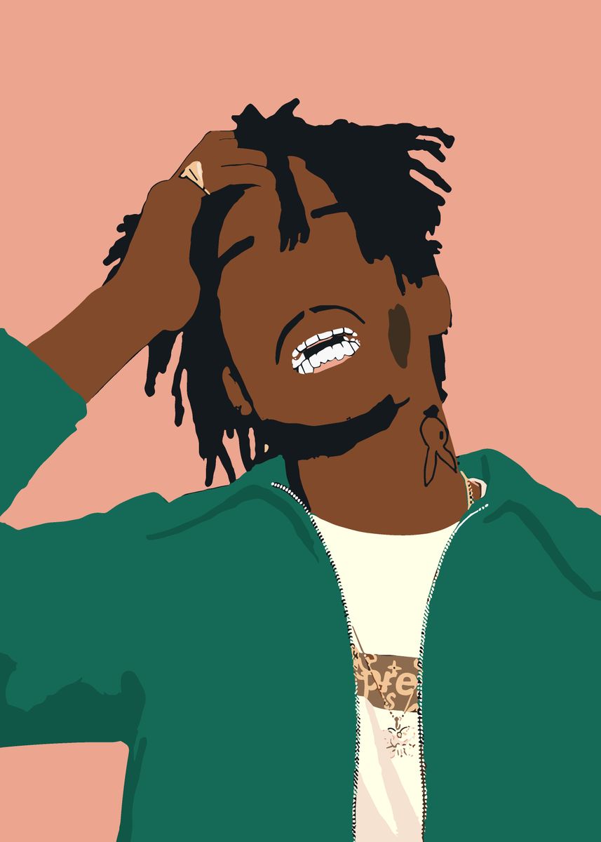 'Playboi Carti Hip Hop Artist Portrait' Poster, picture, metal print ...