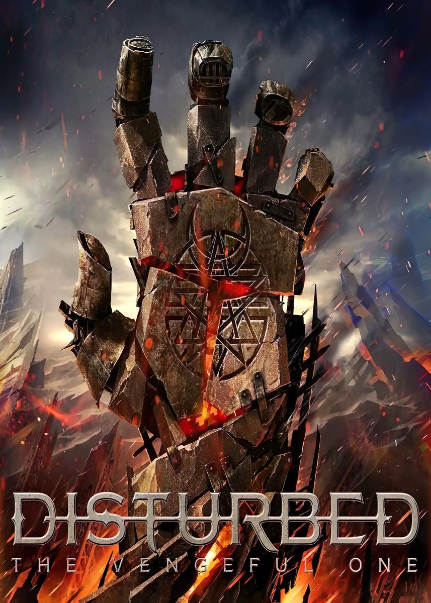 'Disturbed Band' Poster, picture, metal print, paint by mustaboel ...