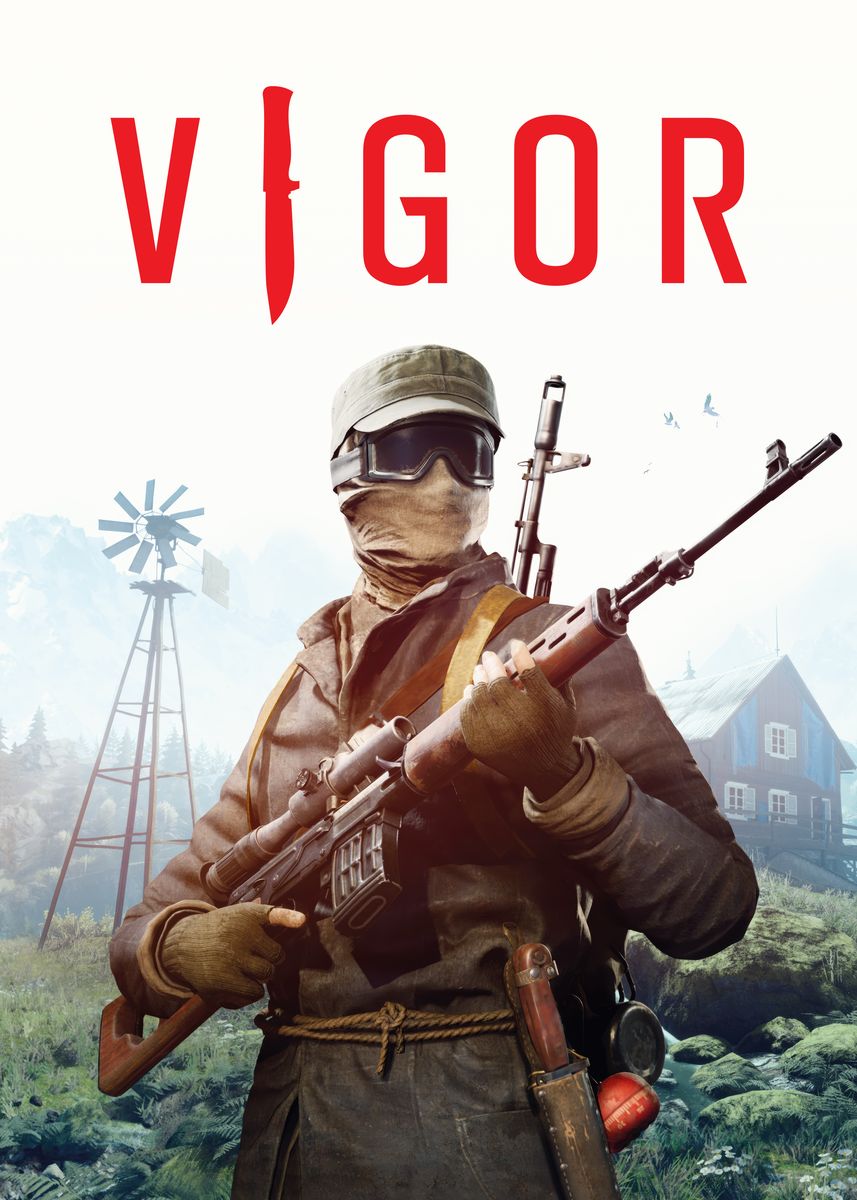 'Vigor Game Cover' Poster, picture, metal print, paint by Bohemia ...
