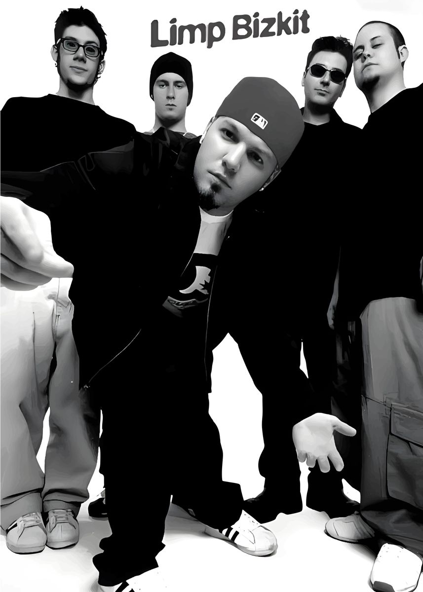 'Limp Bizkit Band Photo' Poster, picture, metal print, paint by Mr Han ...