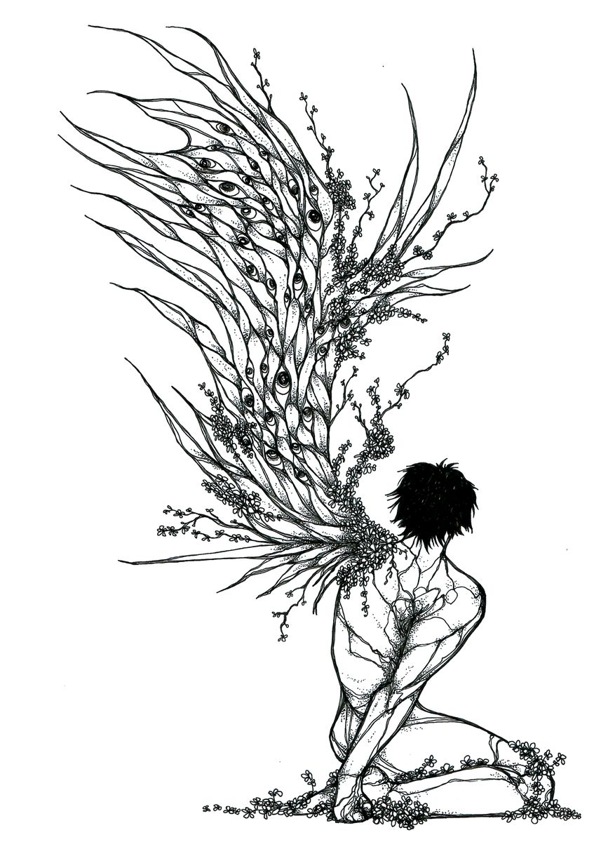 'Transcending Transformation' Poster, picture, metal print, paint by ...