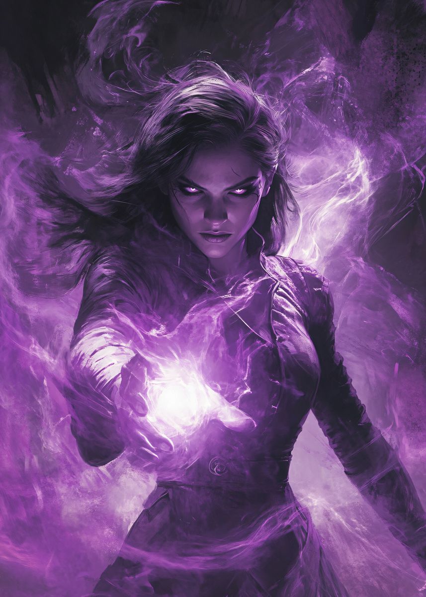 'Arcane Witch II' Poster, picture, metal print, paint by T I B L U E ...