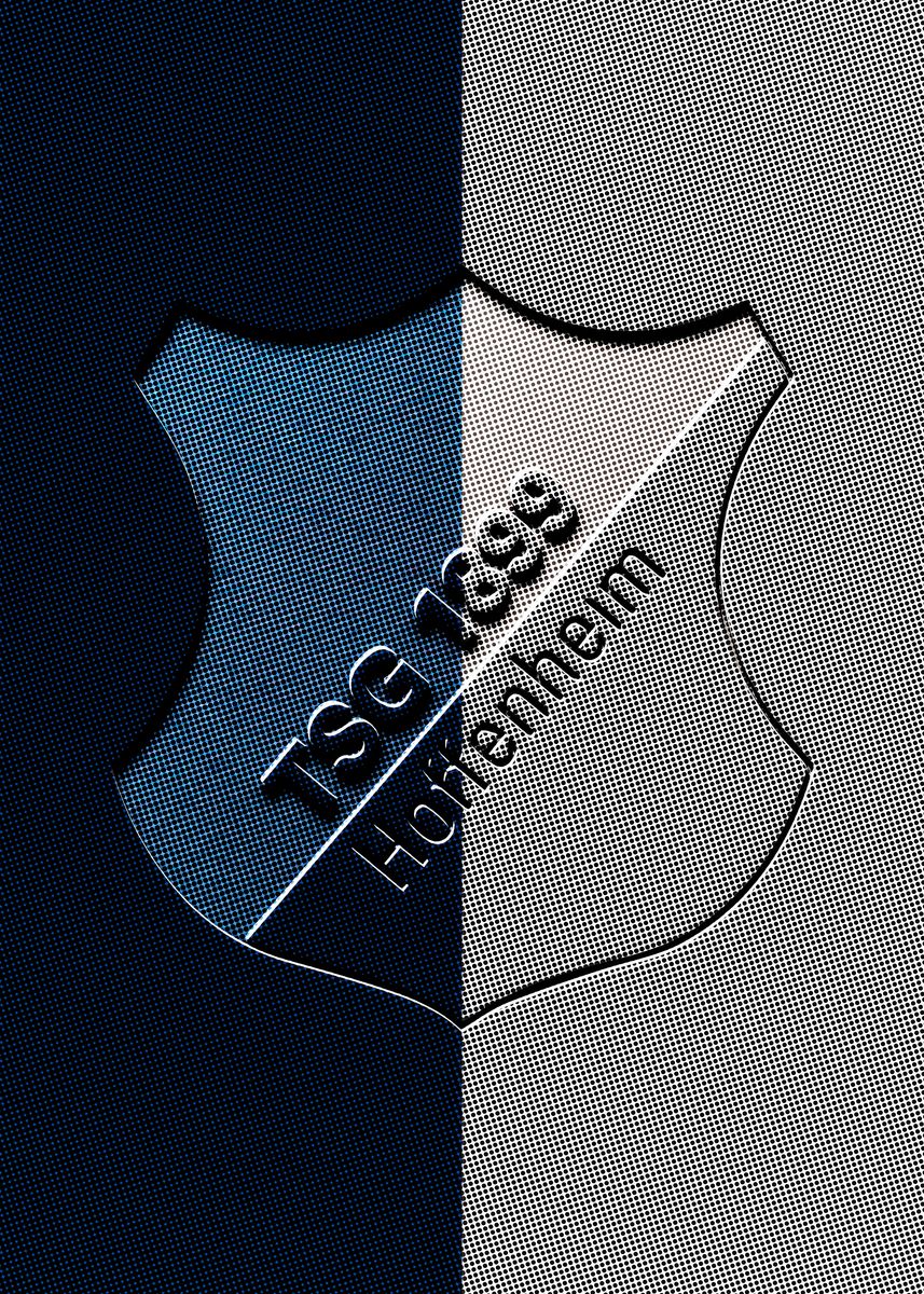 'TSG 1899 Hoffenheim Logo' Poster, picture, metal print, paint by ...