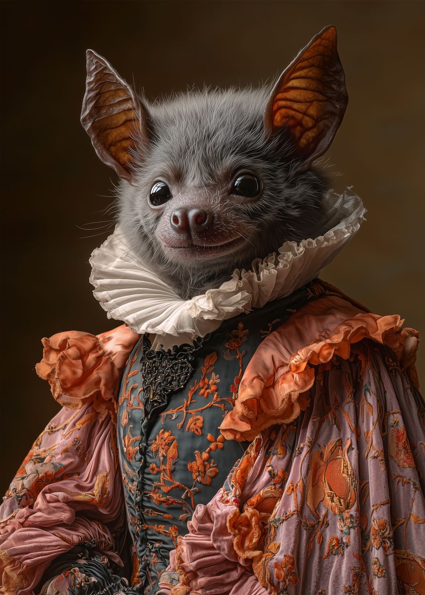 'Renaissance Bat' Poster, picture, metal print, paint by Notorious ...